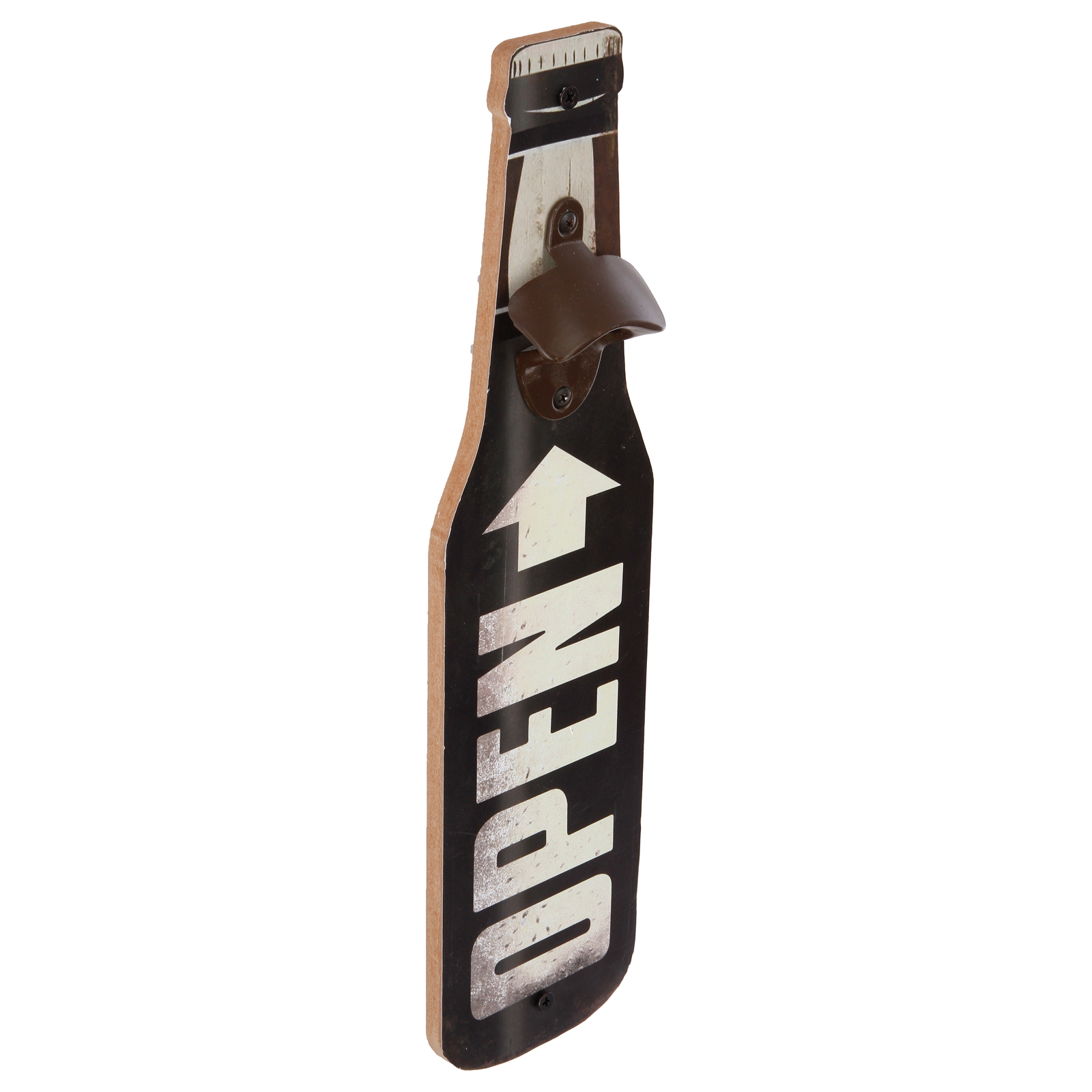 Décapsuleur forme Bouteille de bière noir 40x10x4cm | Apéritif | Pier ...
