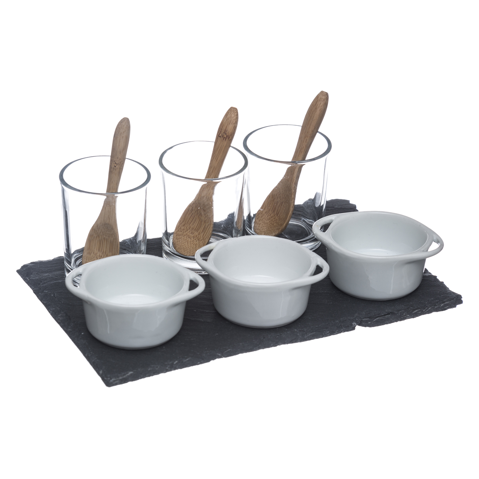 Set apéritif 10 pièces avec cassolettes | Apéritif | Pier Import