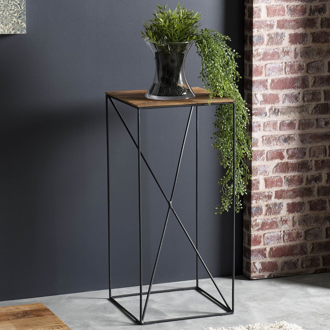 Sellette bois recyclé H75cm PANAMA | Sellettes | Pier Import