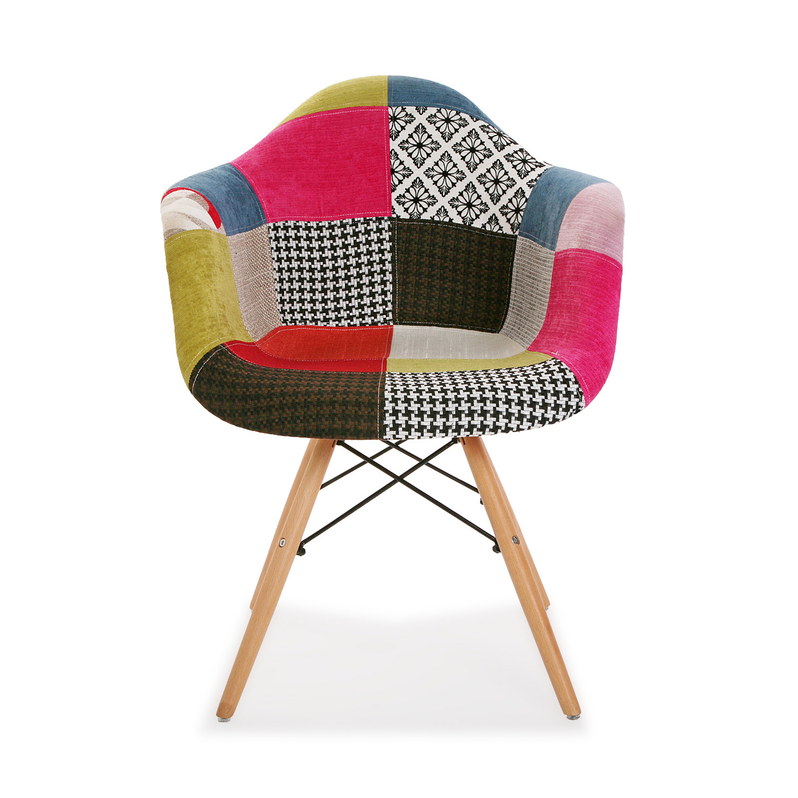 Fauteuil patchwork mix tissus 2 | Fauteuils patchwork | Pier Import