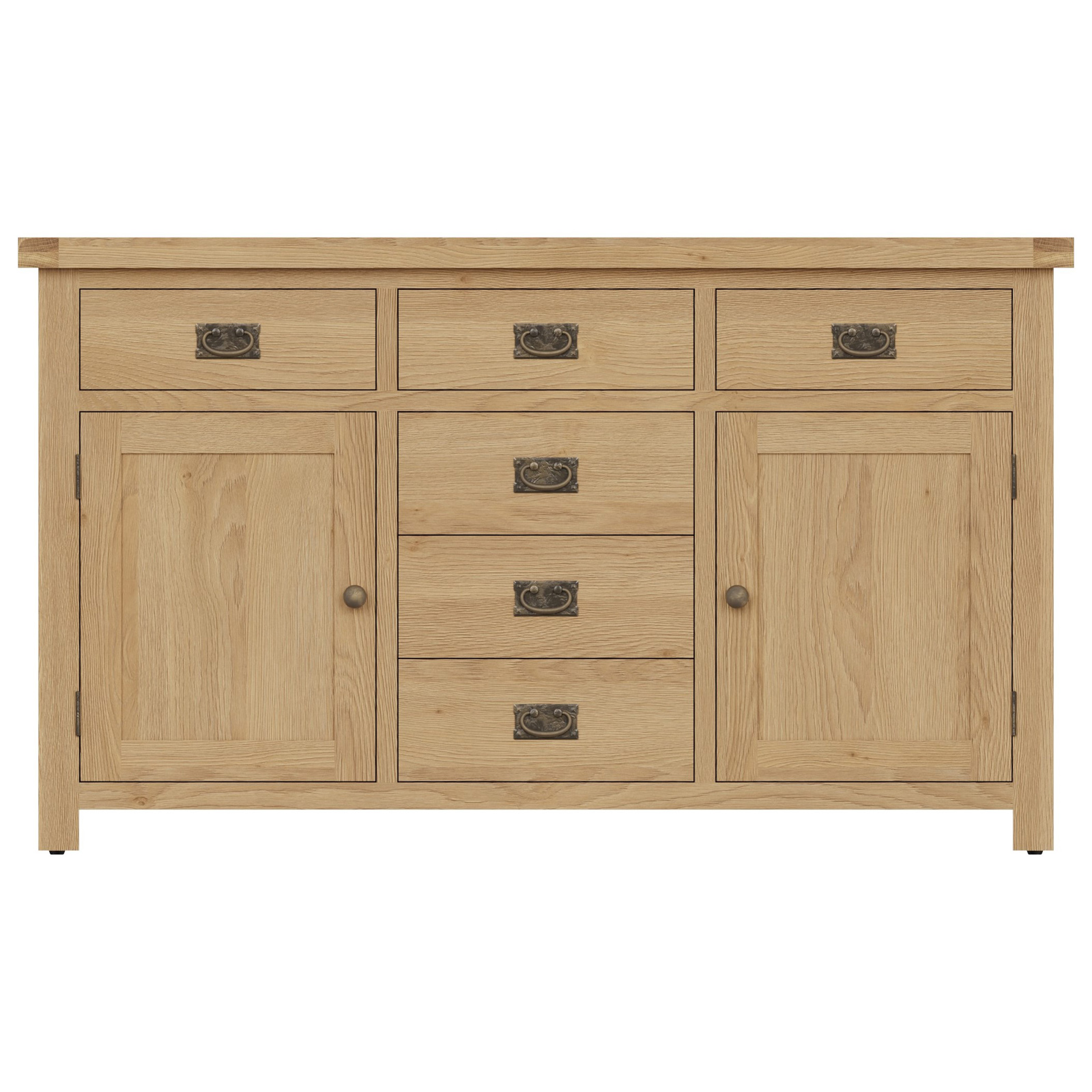 Buffet en bois clair 2 portes PUERTO | Buffets / Bahuts | Pier Import