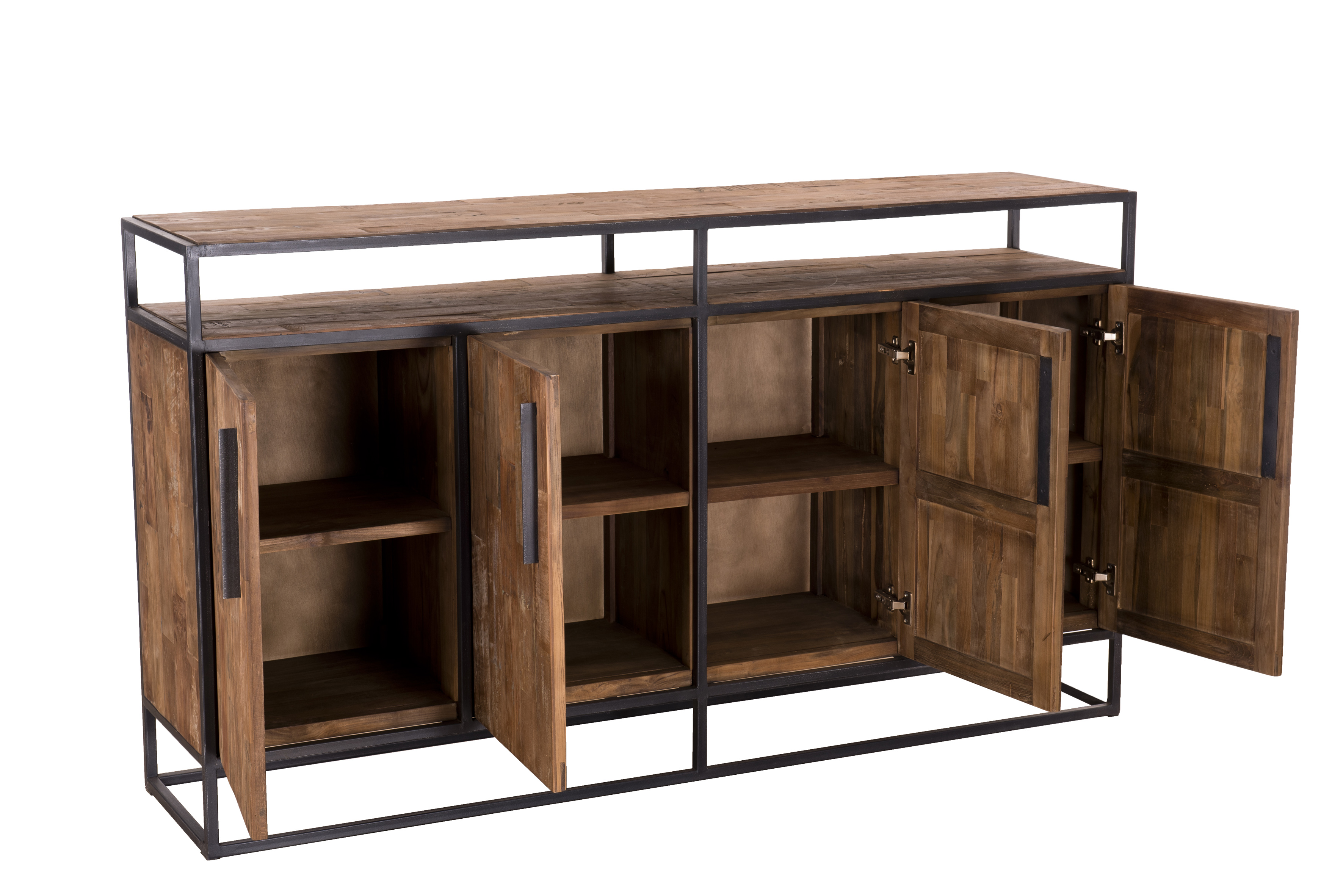 Buffet vintage bois recyclé 4 portes SWING | Buffets / Bahuts | Pier Import