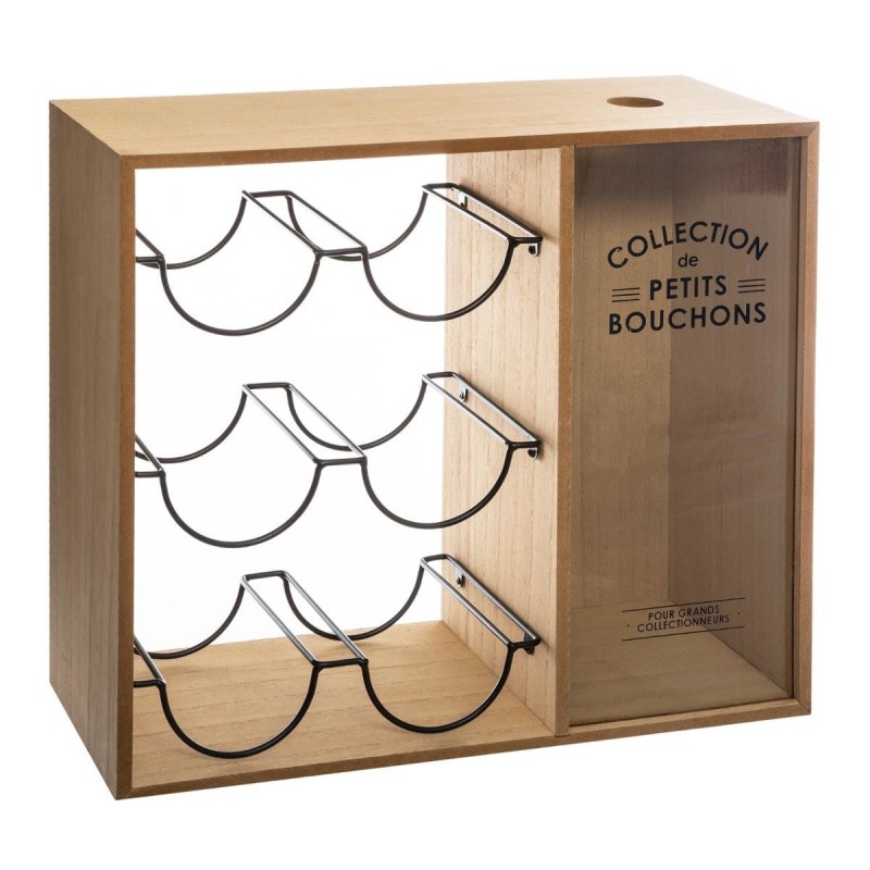 Casier à bouteilles avec réservoir à bouchons | Apéritif | Pier Import