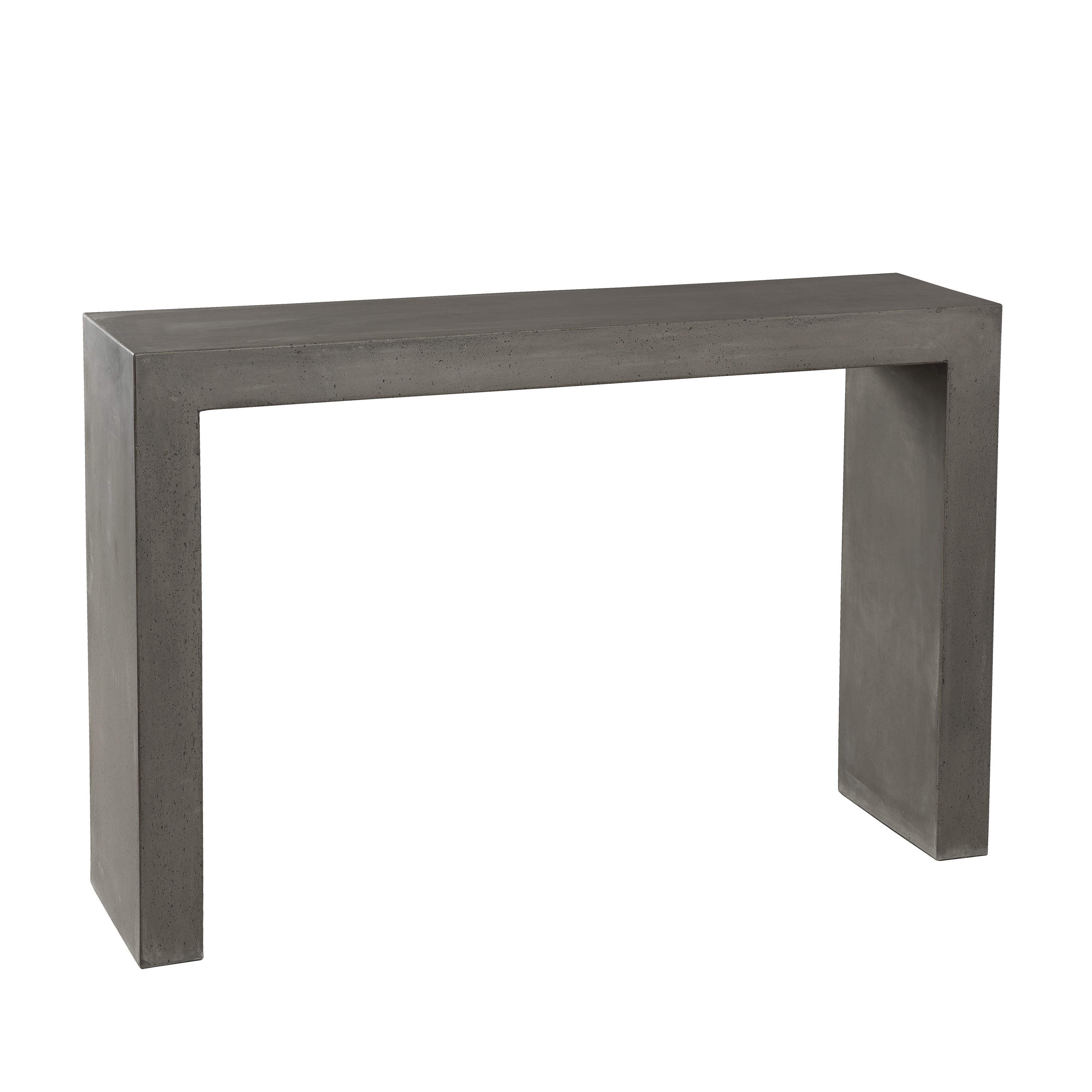 Console en Béton gris foncé 119x30x80cm NEAL | Consoles | Pier Import