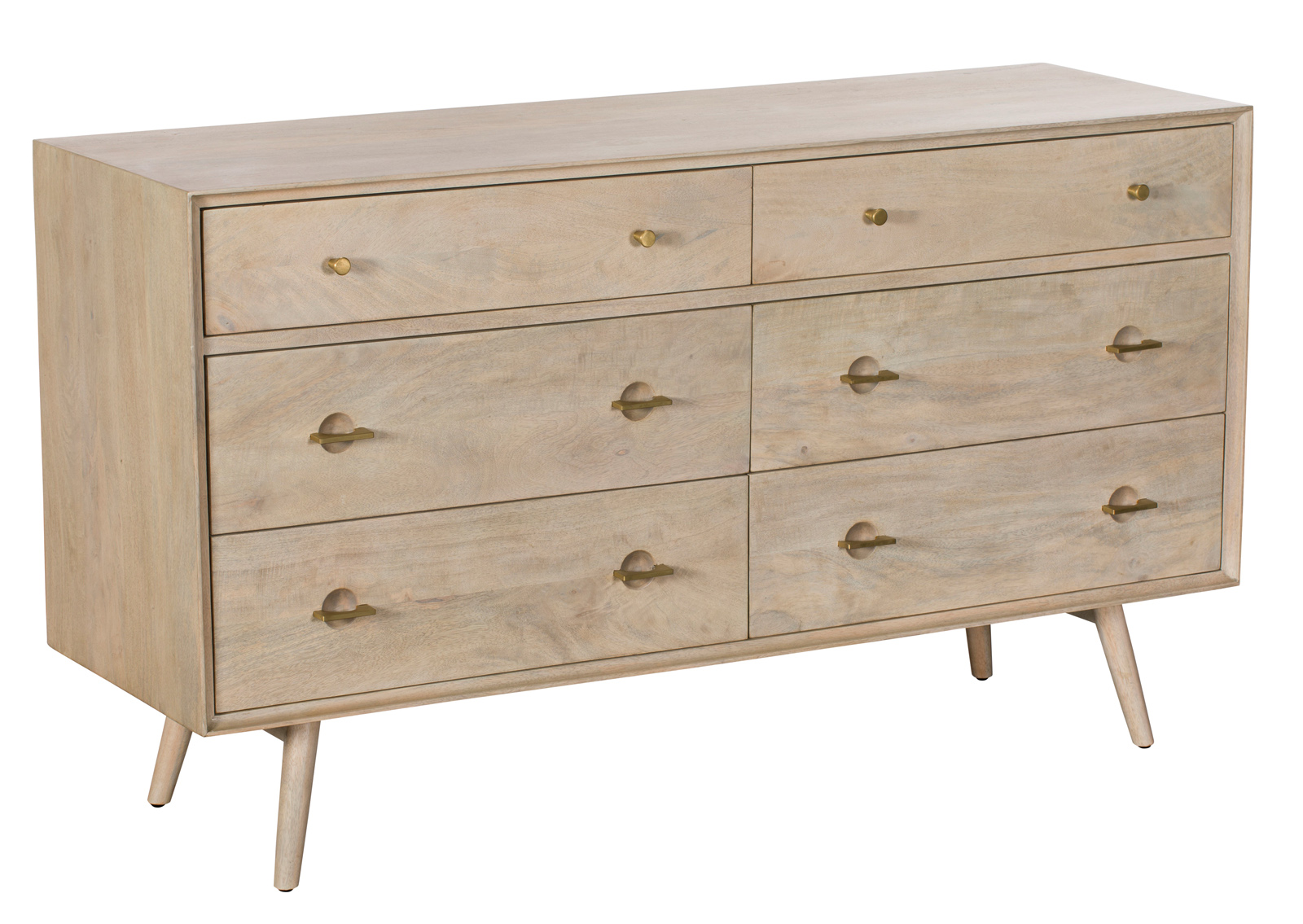 Grande commode moderne 6 tiroirs THANE | Commodes | Pier Import