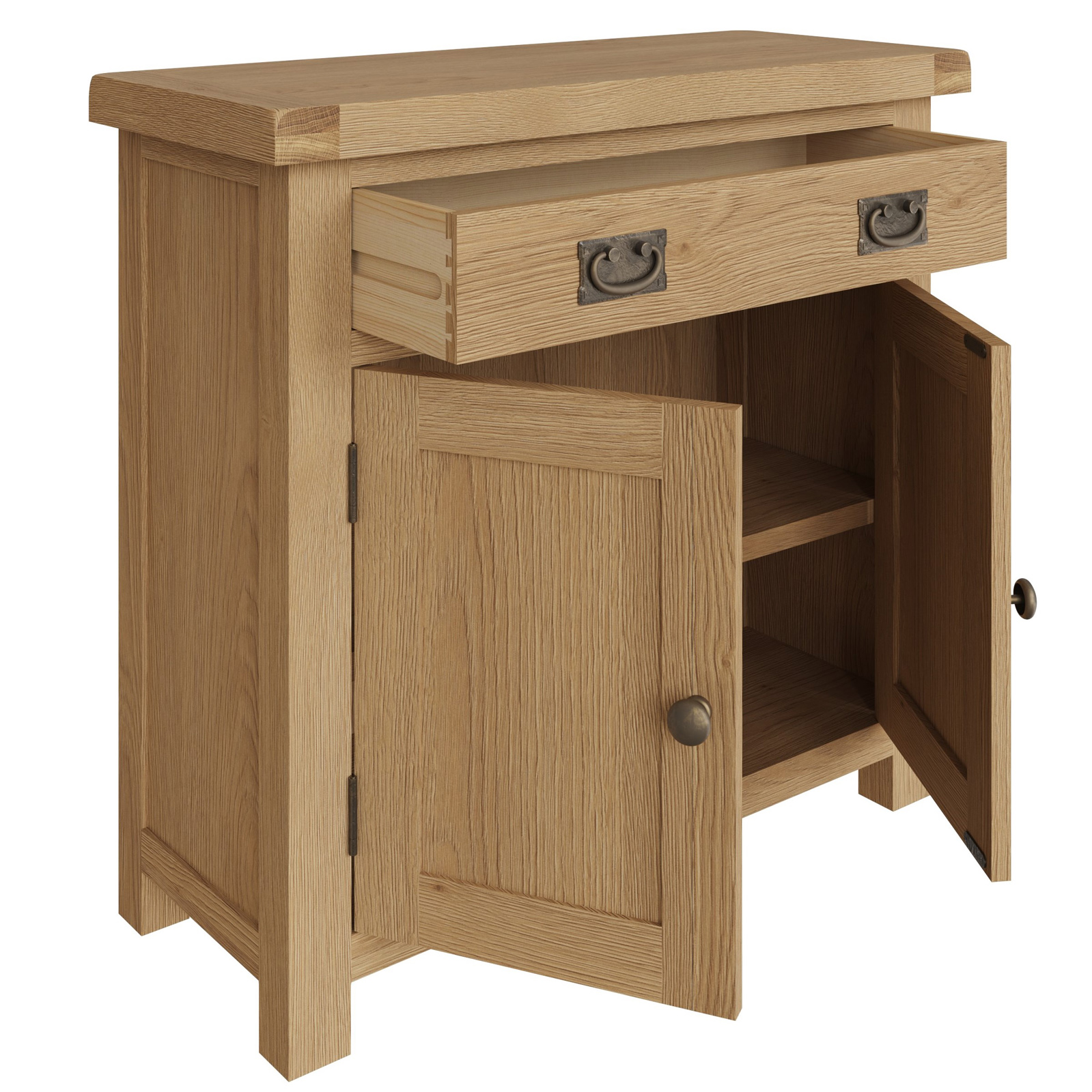 Petit buffet en bois clair 85 cm PUERTO | Buffets / Bahuts | Pier Import