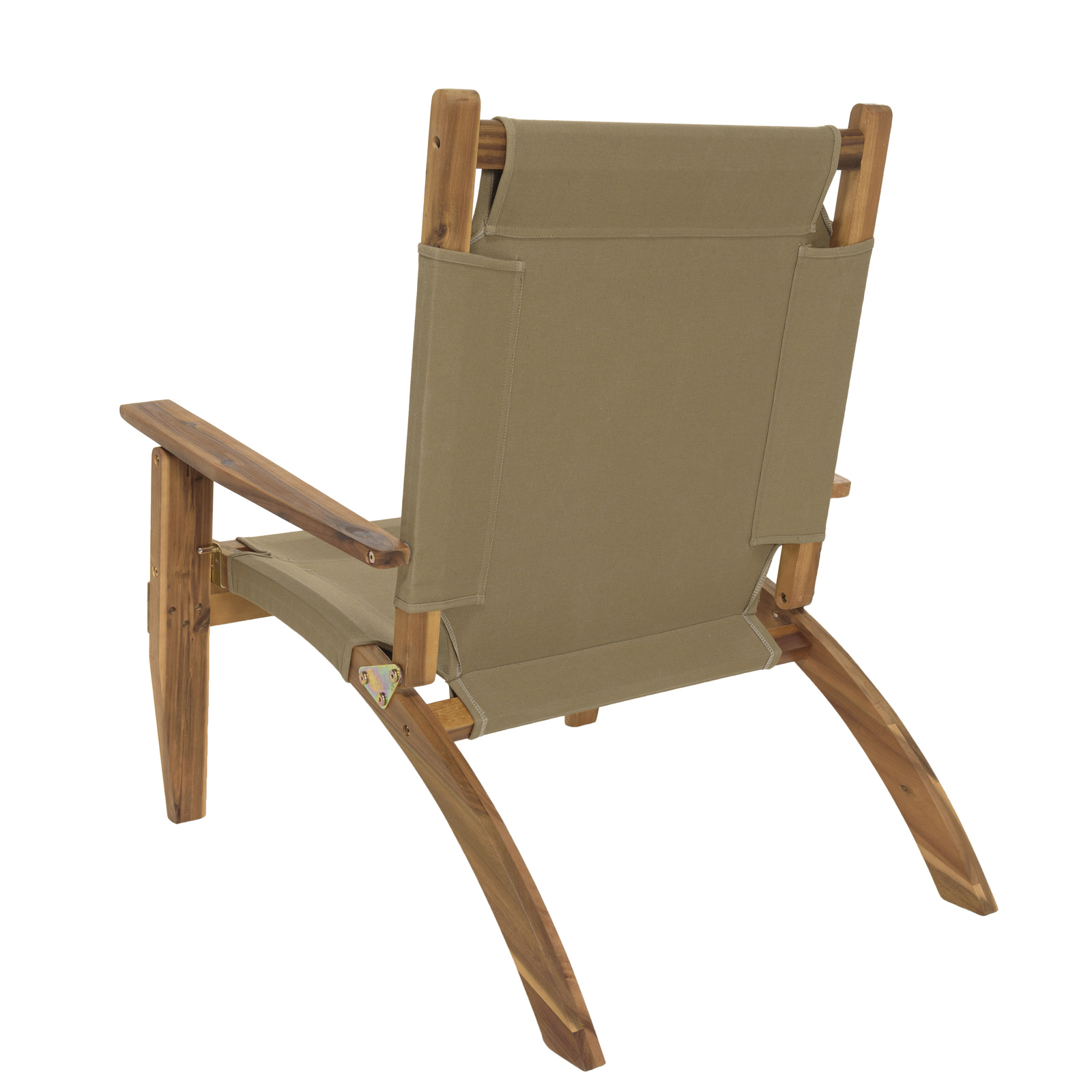 Salon de jardin pliant 2 places en bois d'acacia SUMMER | Salon détente ...