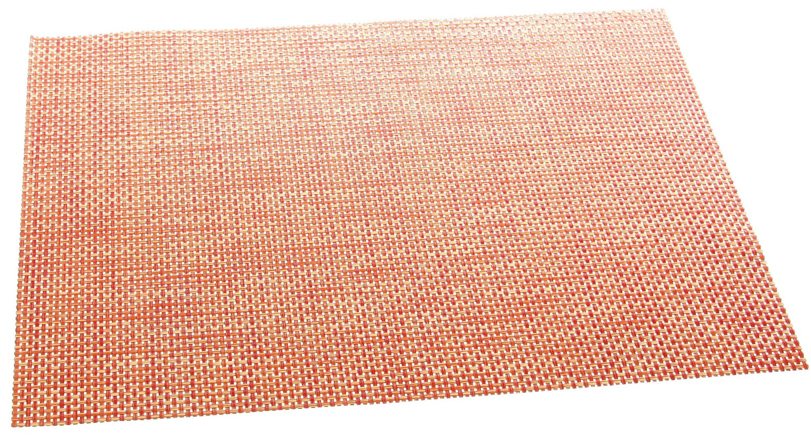 Set de table texaline rectangle 50 x 35,5 cm Orange | Linge de table ...