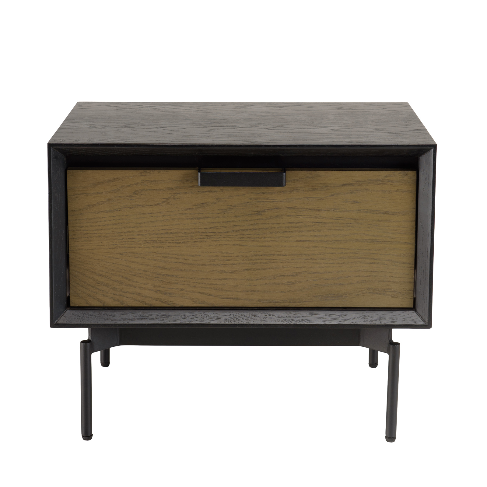 Table de chevet en bois noir 1 tiroir DERRY | Tables de chevet | Pier ...