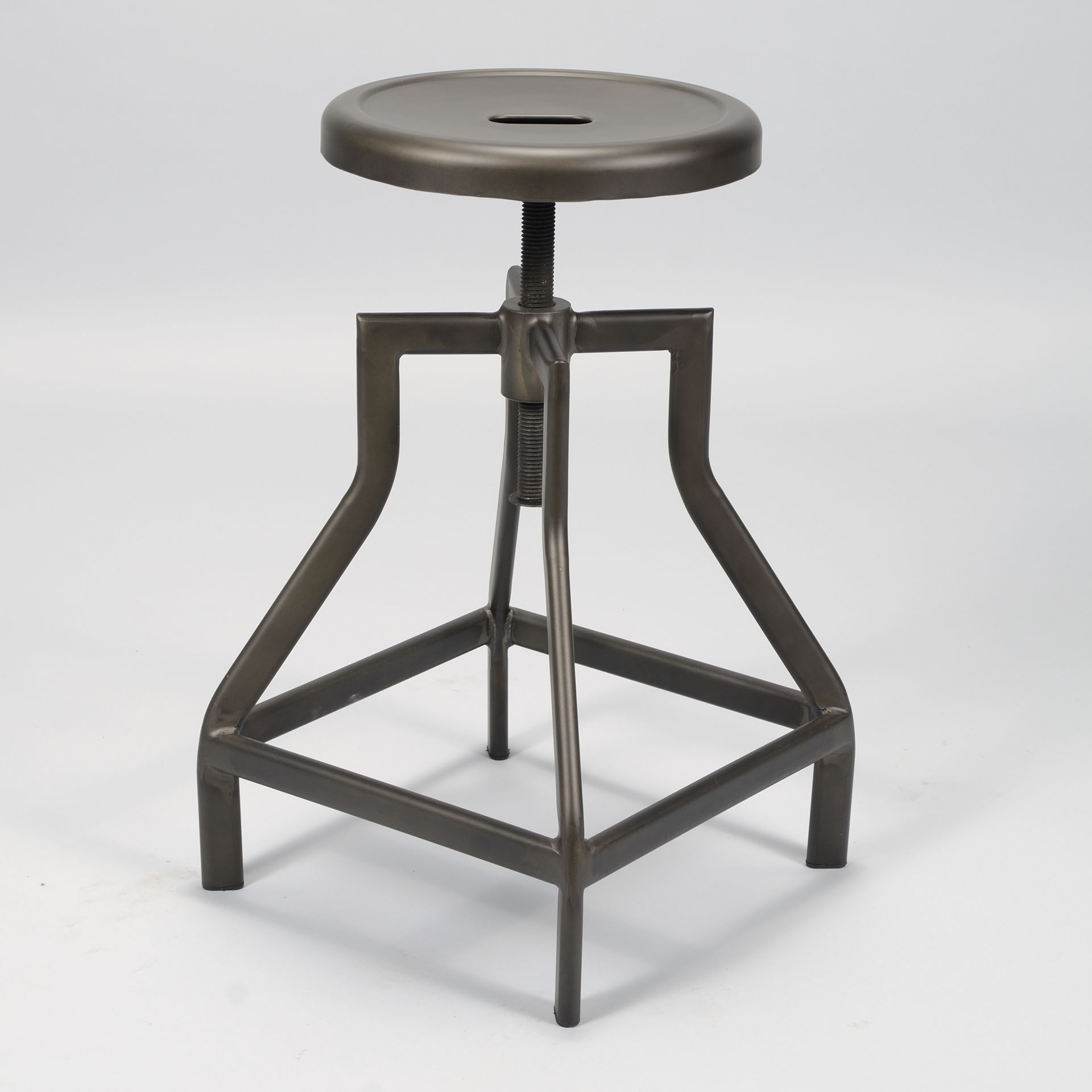 Tabouret métal réglable en hauteur RALF (lot de 2) | Tabourets de bar ...